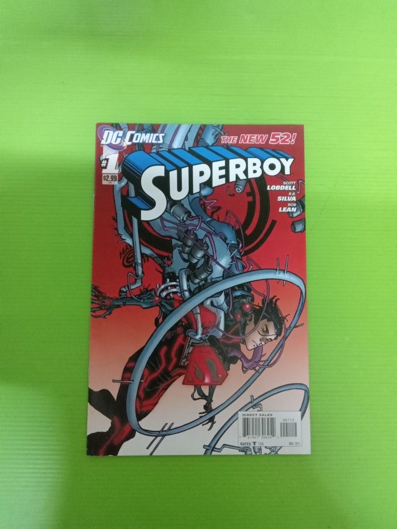 1st app Superboy ! Superboy #1 ( Eric Canete - Cover Art ) DC Comics ( 2nd-Printing Red ...