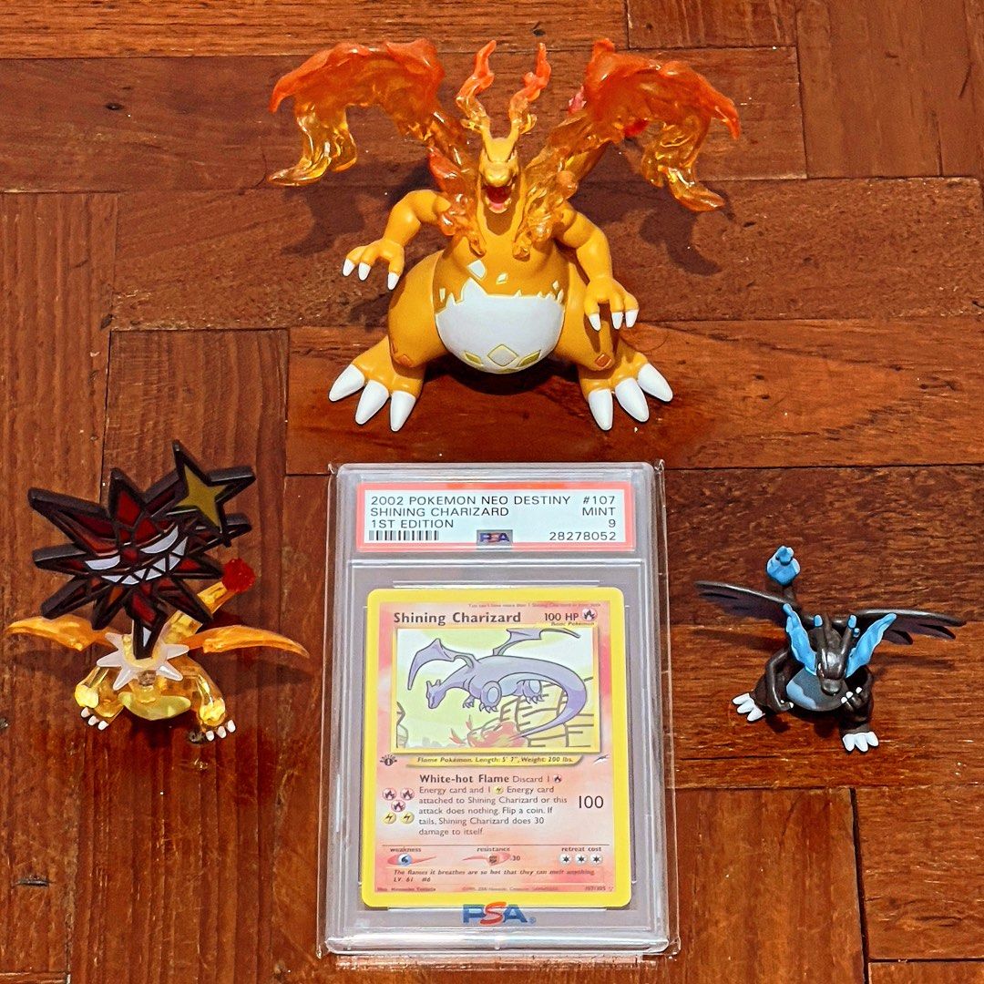 1st Edition Shadowless Charizard Vintage Grail Set, Hobbies & Toys ...