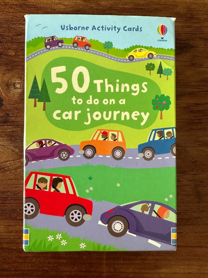 50 things to do on a car journey card game, Hobbies & Toys, Toys ...