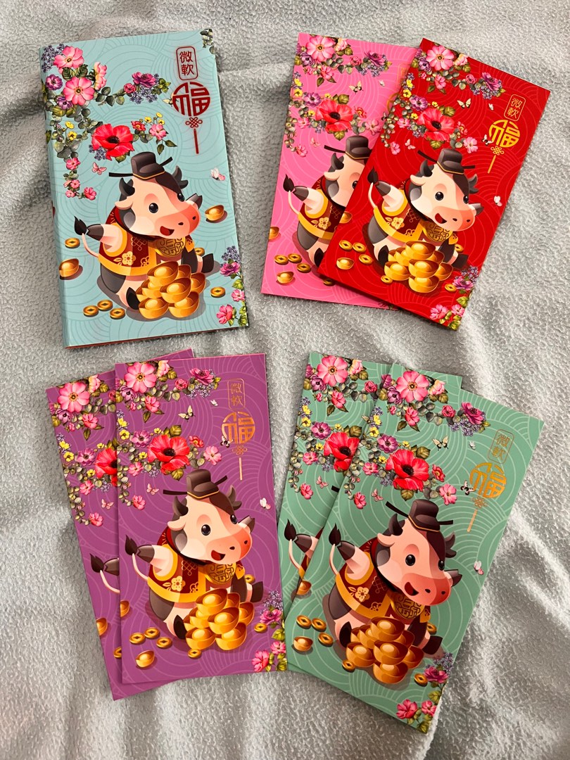6 pcs Cny Red Packet, Hobbies & Toys, Stationery & Craft, Occasions ...