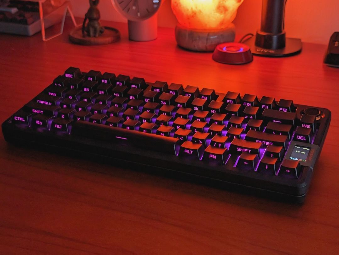 75% Custom Mechanical Keyboard (BlankBlack2801) - Fully Modded Tri Mode, Computers & Tech, Parts ...