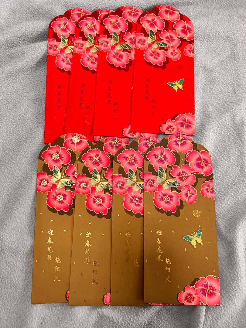8 pcs Cny Red Packet, Hobbies & Toys, Stationery & Craft, Occasions ...
