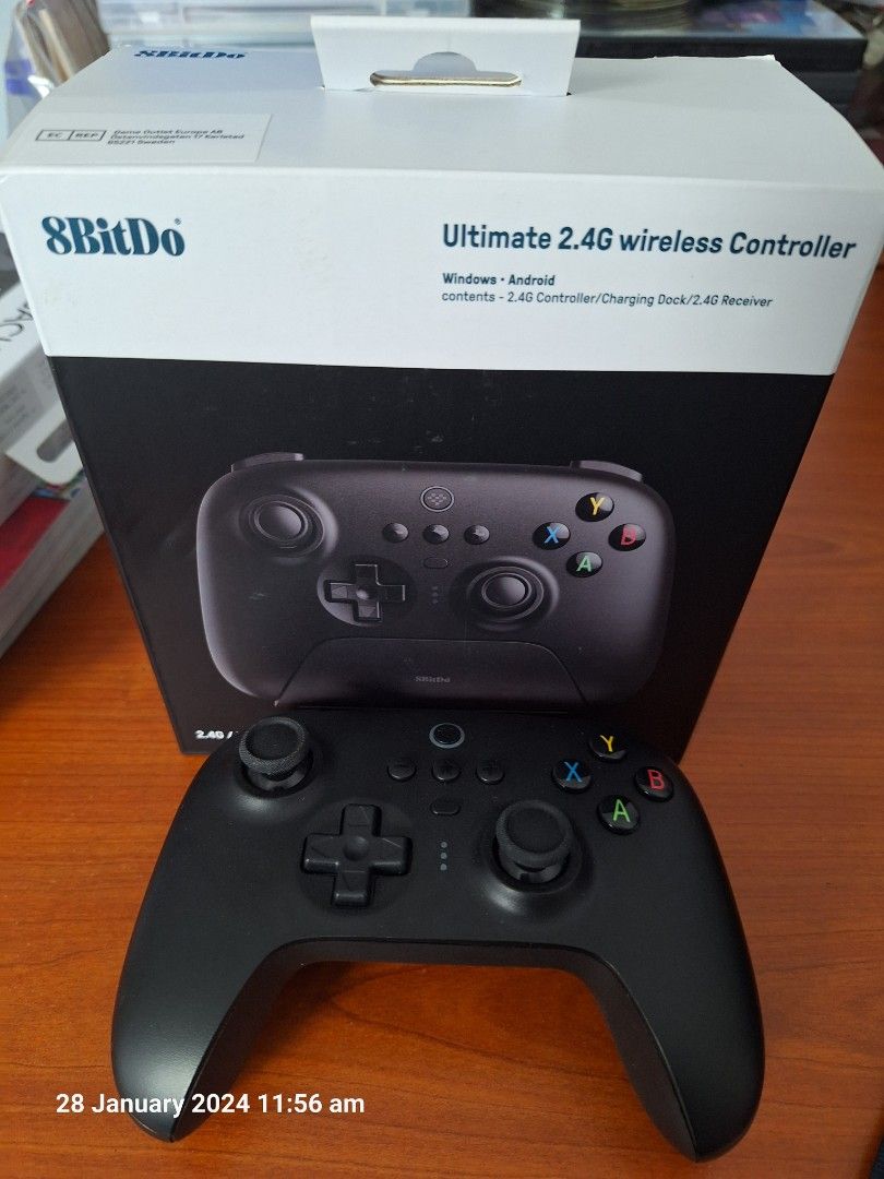 8bitdo - Ultimate 2.4Ghz wireless controller (Black), Video Gaming ...
