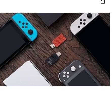 8BitDo Wireless USB Adapter 2 for Switch, Windows, Mac & Steam Deck ...