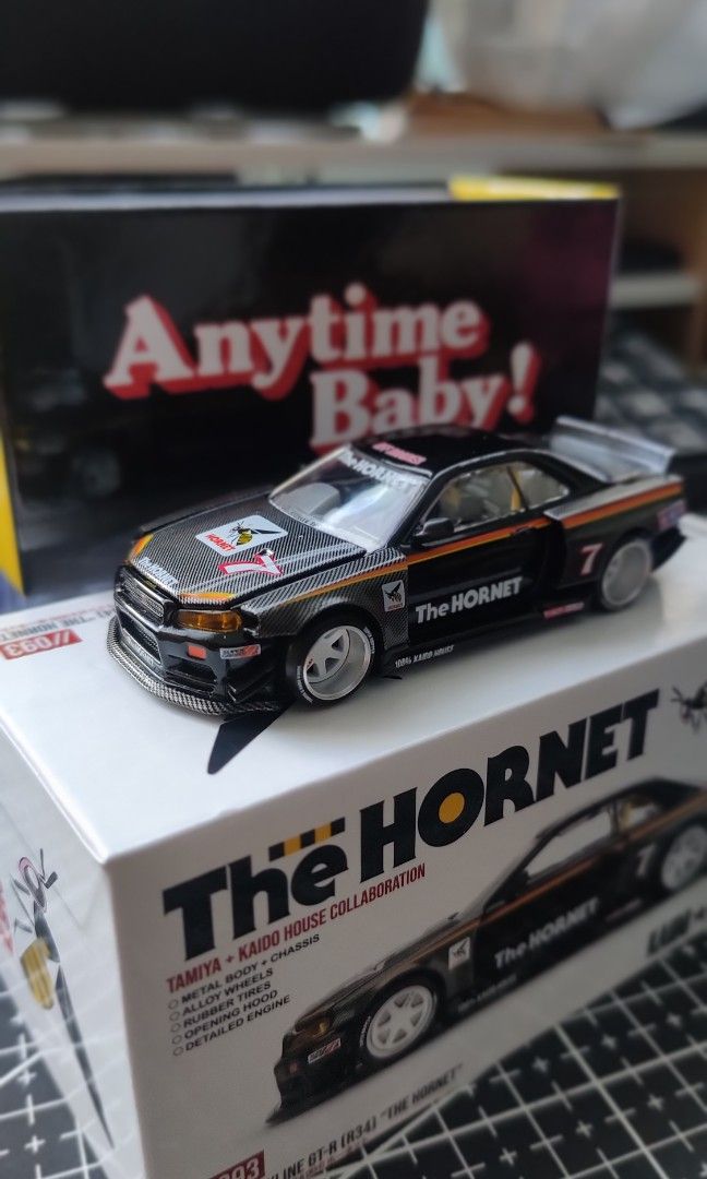 [ Kaido House x MINI GT ] Nissan Skyline GT-R (R34) Kaido Works Tamiya ...