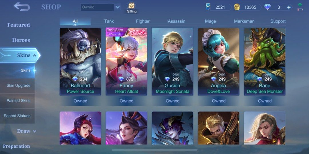 Trading for lancelot swordmaster skin, Video Gaming, Gaming Accessories ...