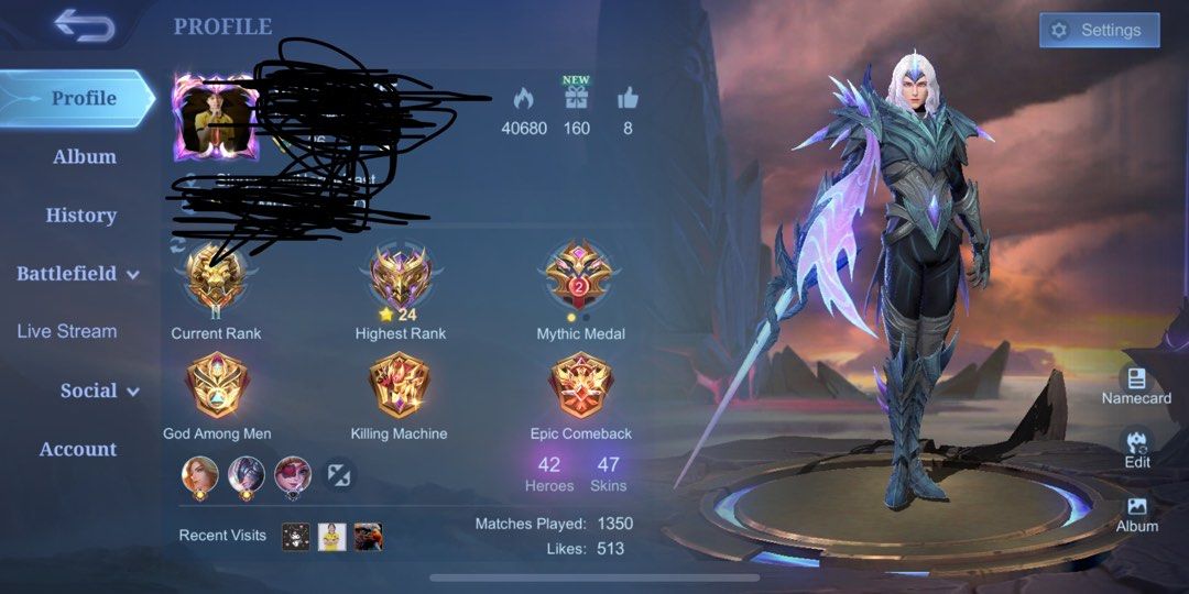 Trading for lancelot swordmaster skin, Video Gaming, Gaming Accessories ...