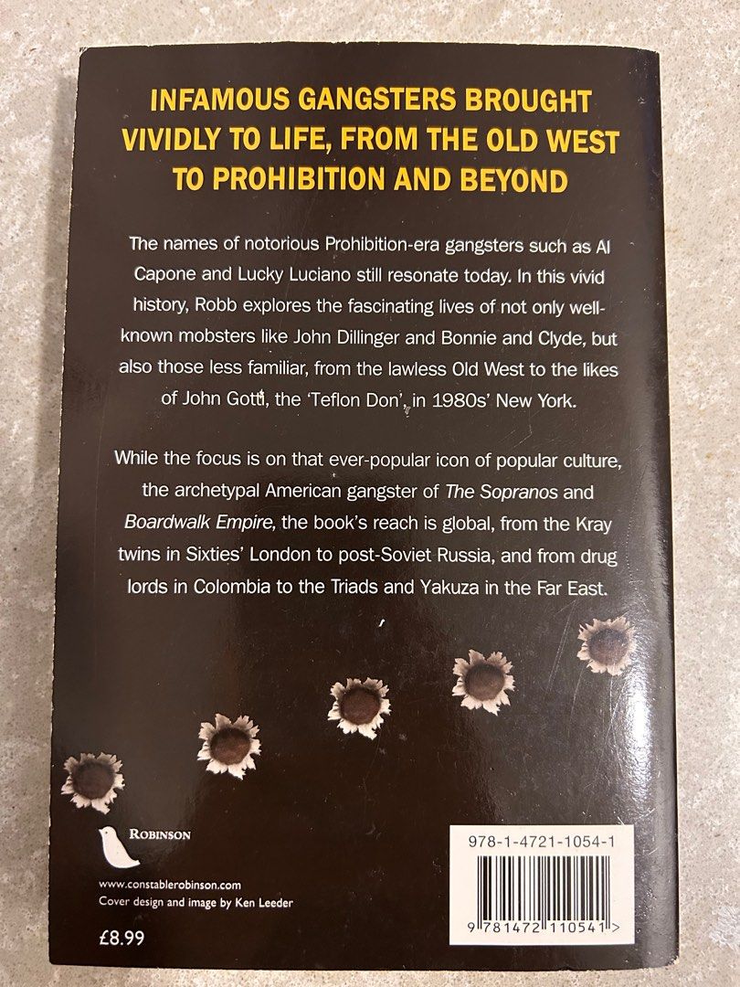 A Brief History of Gangsters - Brian J Robb, Hobbies & Toys, Books ...