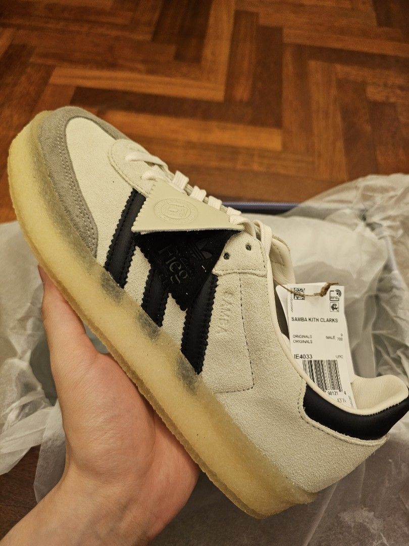 Adidas x Clarks x Kith 8th Street Samba Kithmas, Men's Fashion ...