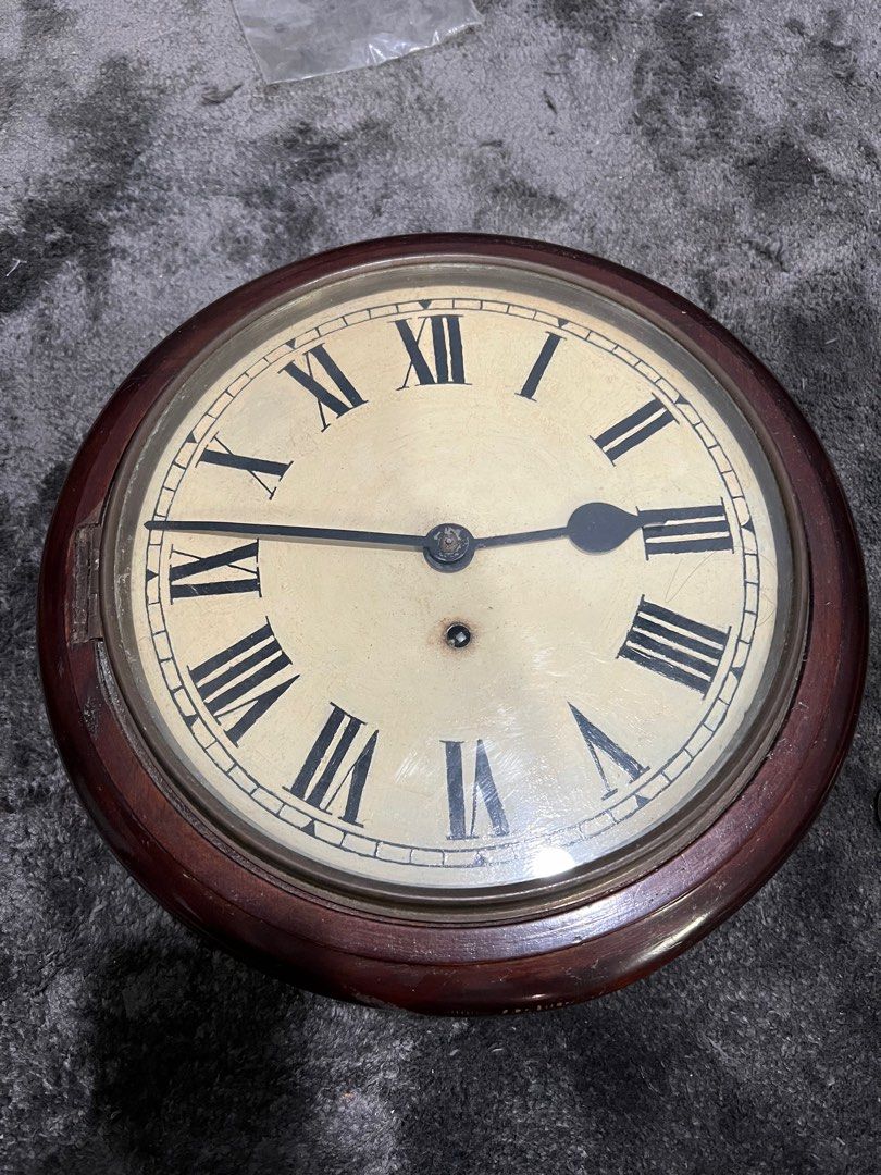 Antique clock 32 cm, Hobbies & Toys, Memorabilia & Collectibles ...
