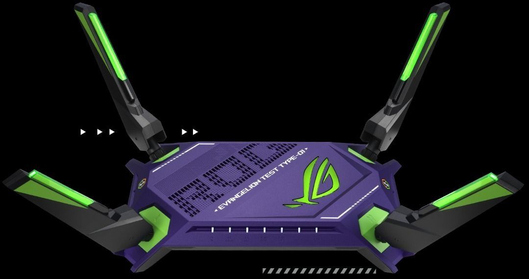 ASUS ROG Rapture Gaming Router 電競路由器 (GT-AX6000 - EVA Edition 新世紀福音戰士聯名 ...