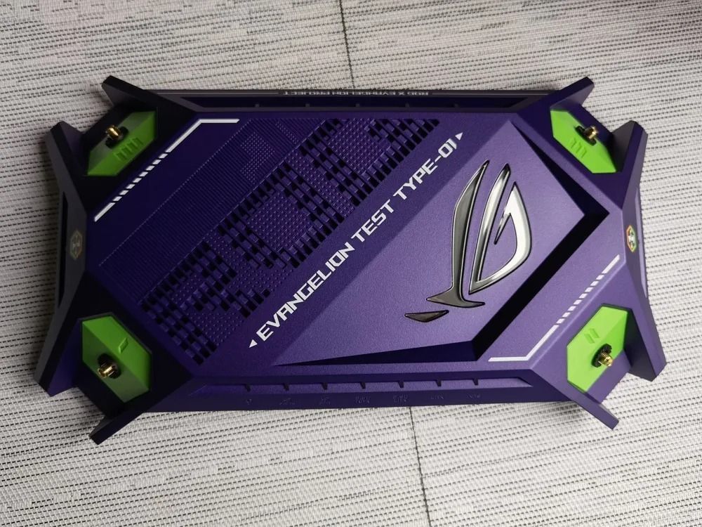 ASUS ROG Rapture Gaming Router 電競路由器 (GT-AX6000 - EVA Edition 新世紀福音戰士聯名 ...