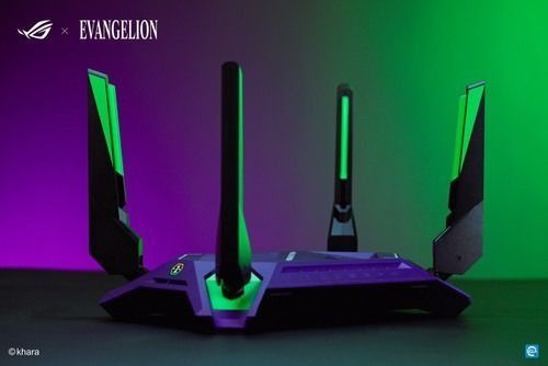 ASUS ROG Rapture Gaming Router 電競路由器 (GT-AX6000 - EVA Edition 新世紀福音戰士聯名 ...