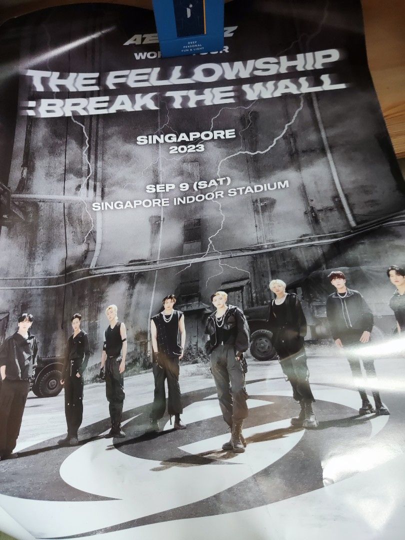 ateez btw concert posters, Hobbies & Toys, Memorabilia & Collectibles ...