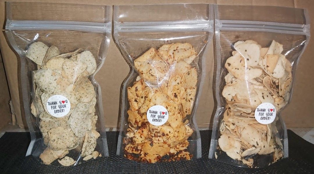 Basreng baso goreng pedas enak mantul keripik pedes original Daun jeruk ...