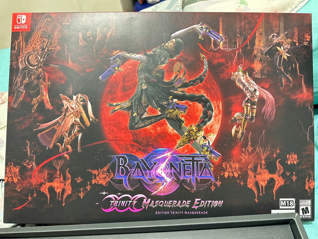 Bayonetta trinity masquerade edition with Bayonetta 1 & 2, Video Gaming ...