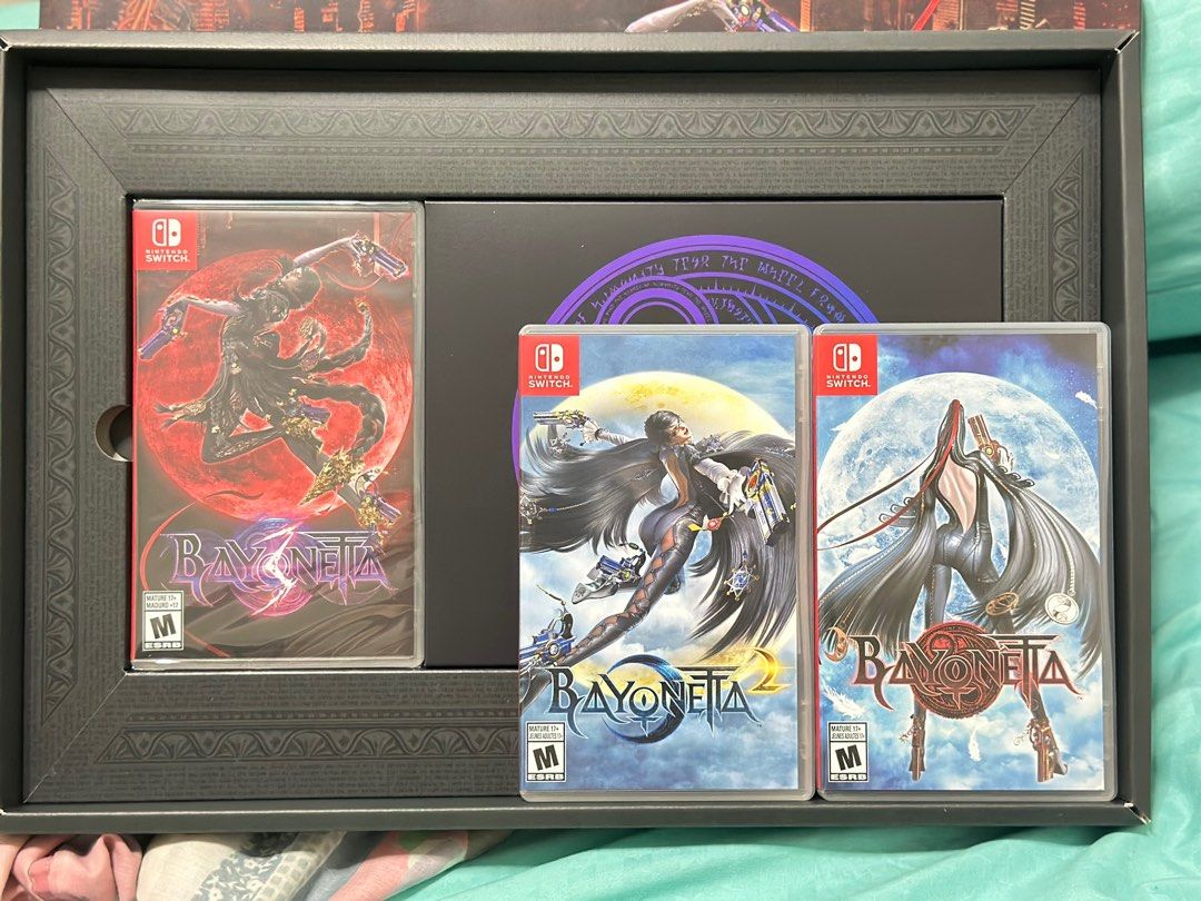 Bayonetta trinity masquerade edition with Bayonetta 1 & 2, Video Gaming ...