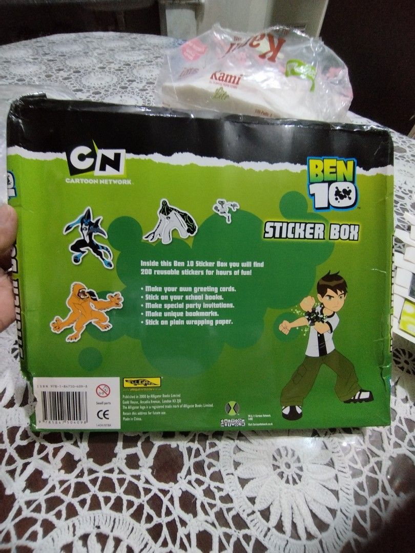 Ben 10 stickers, Hobbies & Toys, Toys & Games on Carousell