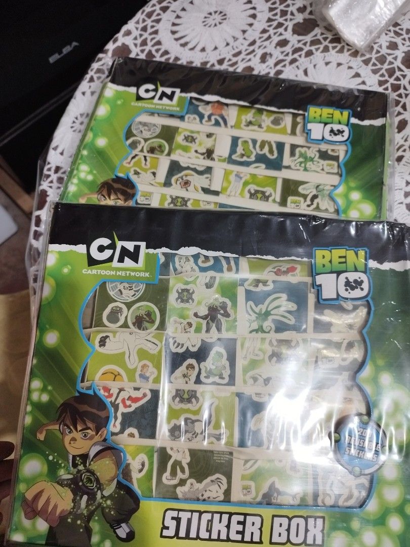Ben 10 stickers, Hobbies & Toys, Toys & Games on Carousell