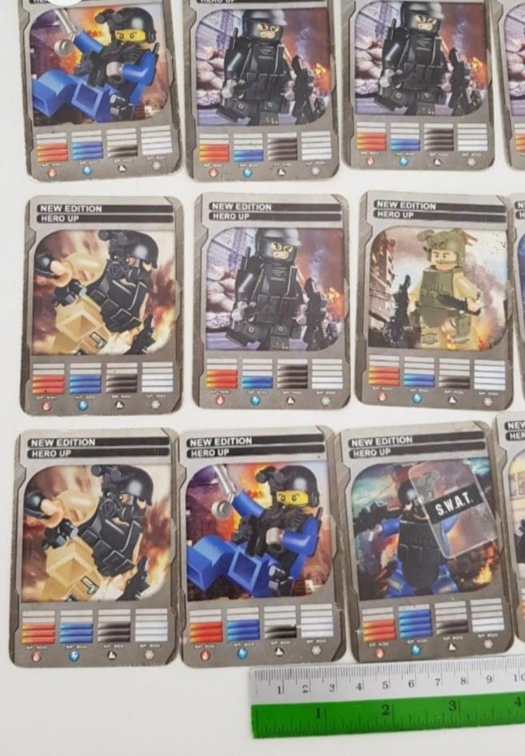 Bricks Lego Figure Cards (All), Hobbies & Toys, Toys & Games on Carousell