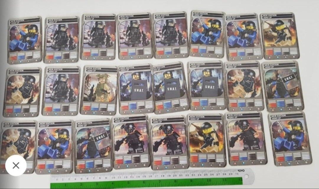 Bricks Lego Figure Cards (All), Hobbies & Toys, Toys & Games on Carousell