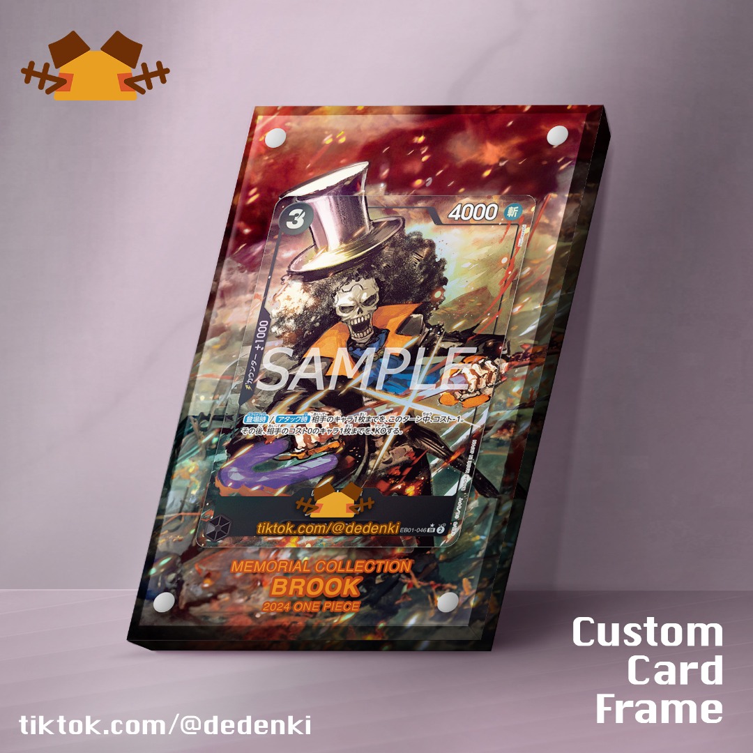 Brook AA Custom Card Frame, Hobbies & Toys, Toys & Games on Carousell