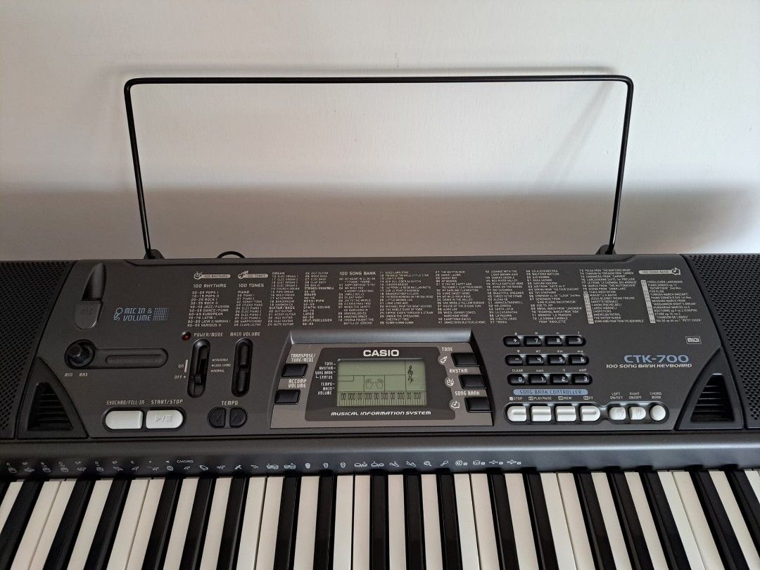 Casio Keyboard CTK-700, Hobbies & Toys, Music & Media, Musical Instruments on Carousell