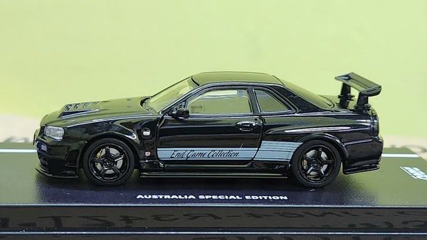 CHASE Inno64 Nissan Skyline R34 GTR Australia Special Edition, Hobbies ...