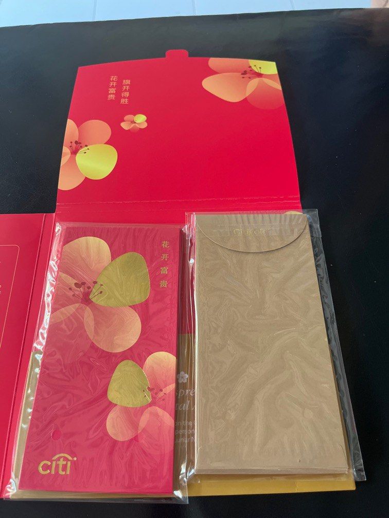Citigold Citibank 2024 Red Packet, Hobbies & Toys, Stationery & Craft ...
