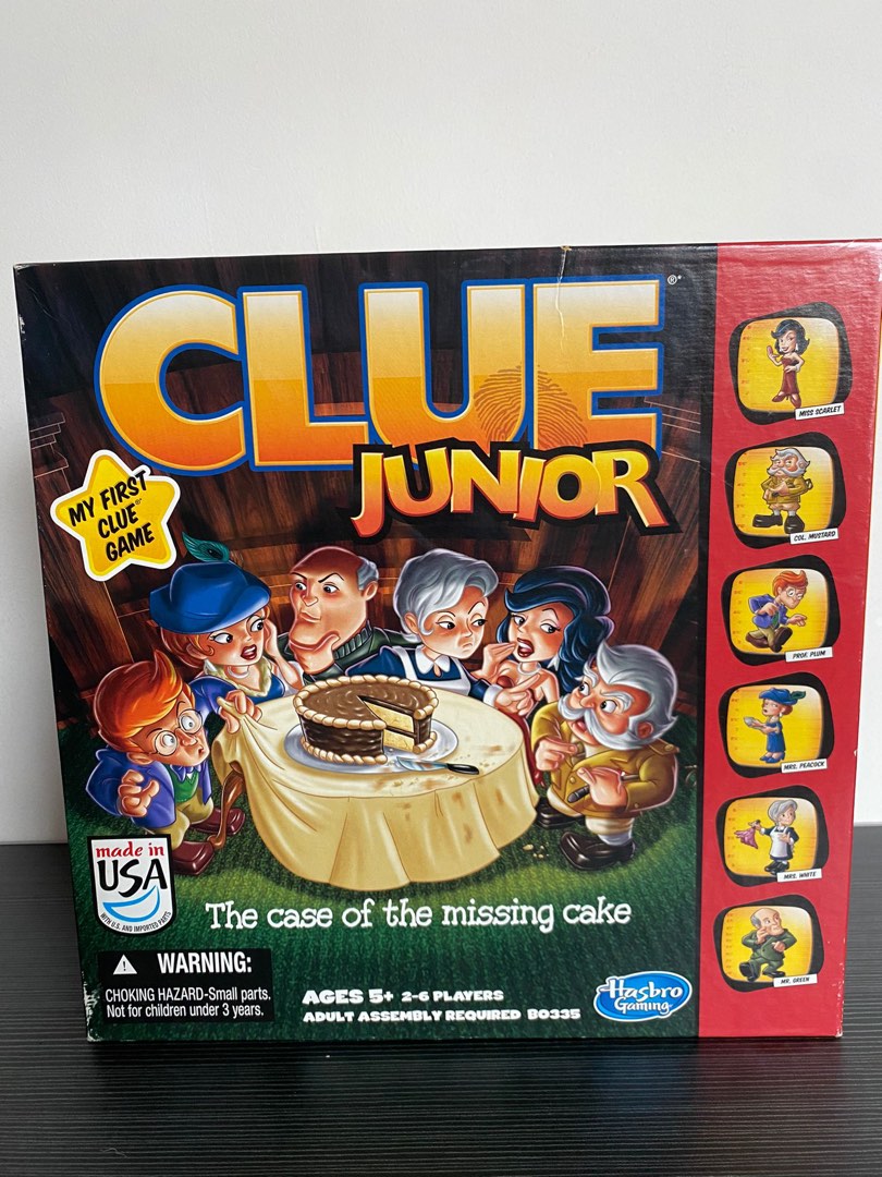 Clue Junior, Hobbies & Toys, Toys & Games on Carousell