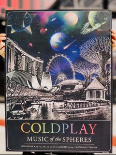 Coldplay Bucket Hat Singapore 2024, Men's Fashion, Watches ...