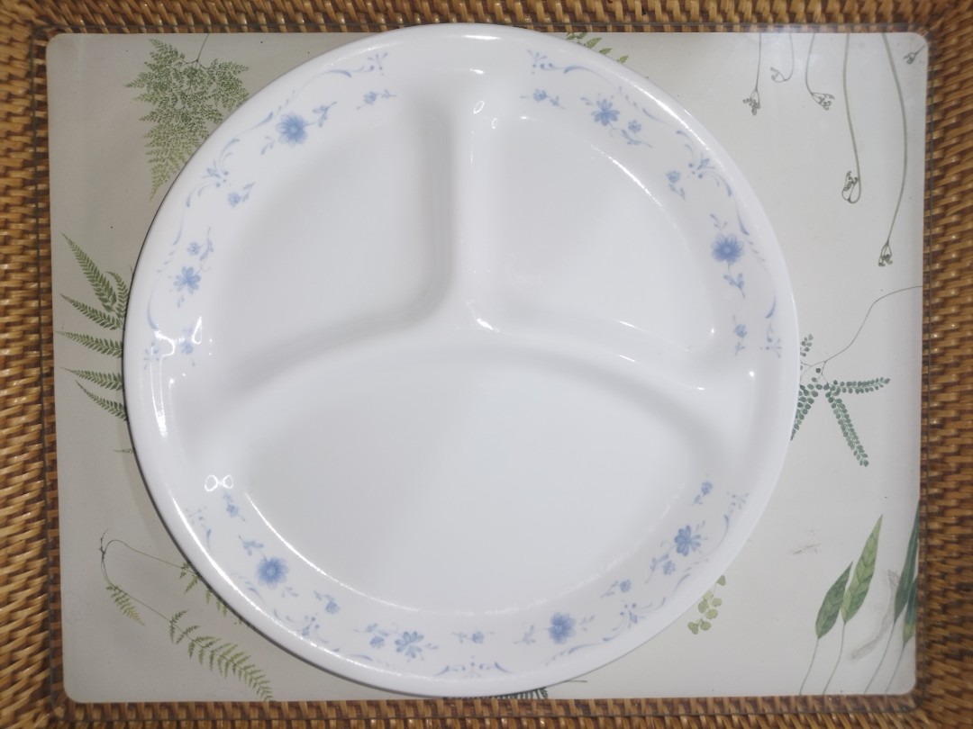 Corelle Divided Plate by Corning, Furniture & Home Living, Kitchenware ...