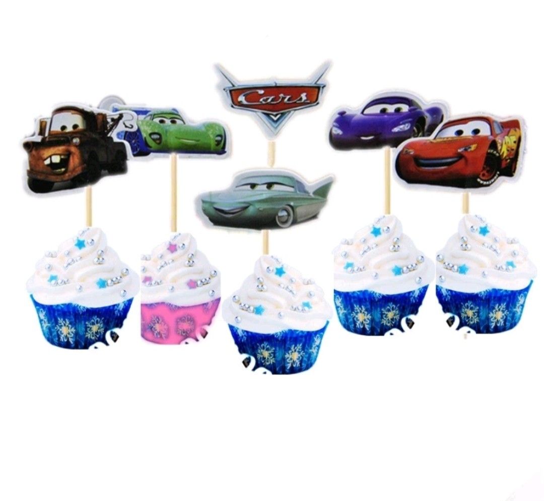 Cupcakes Topper 2, Hobbies & Toys, Stationery & Craft, Occasions ...