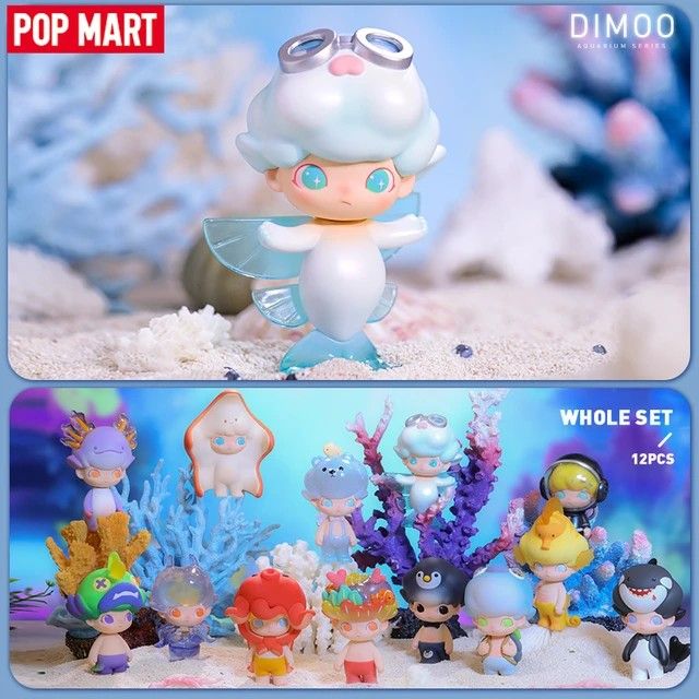 Dimoo Aquarium Popmart, Hobbies & Toys, Toys & Games on Carousell