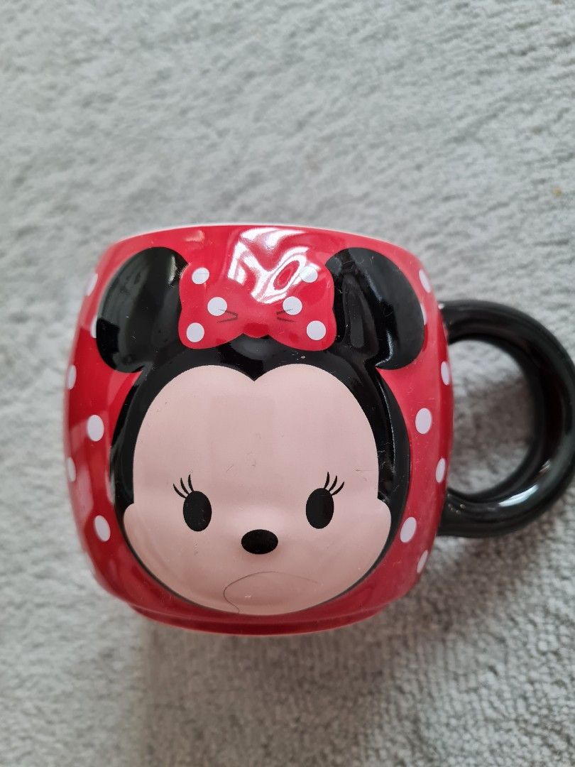 Disney Minnie Mouse Mug *original*, Furniture & Home Living ...