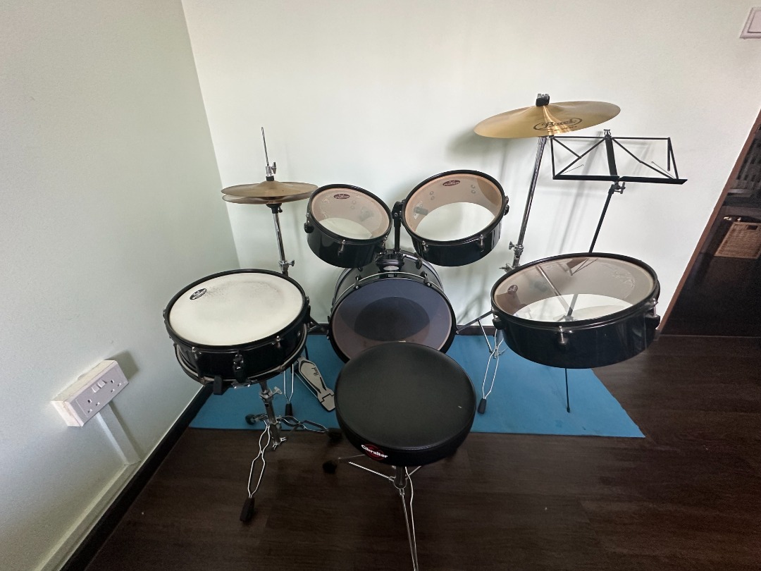 Drum Kit - Pearl Training Kit "Rhythm Traveler", Hobbies & Toys, Music ...