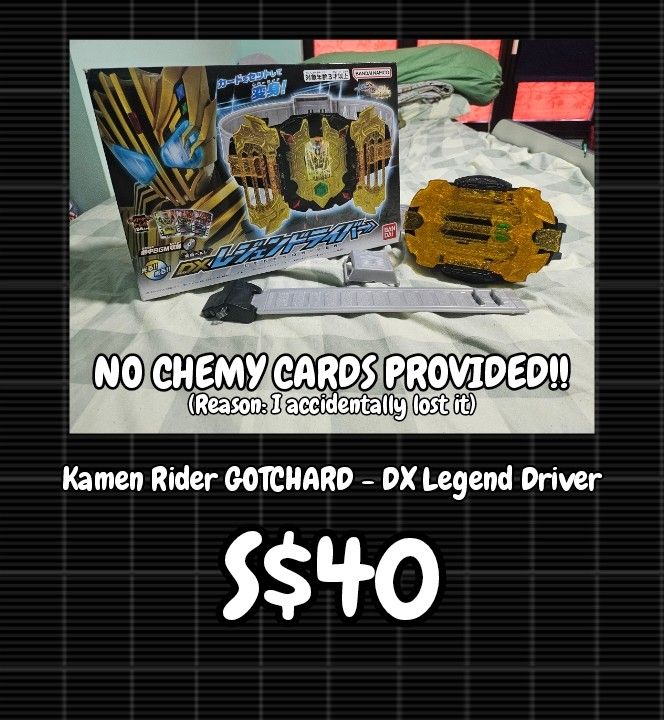 DX Legend Driver (NO CHEMY CARDS INCLUDED!!), Hobbies & Toys, Toys ...