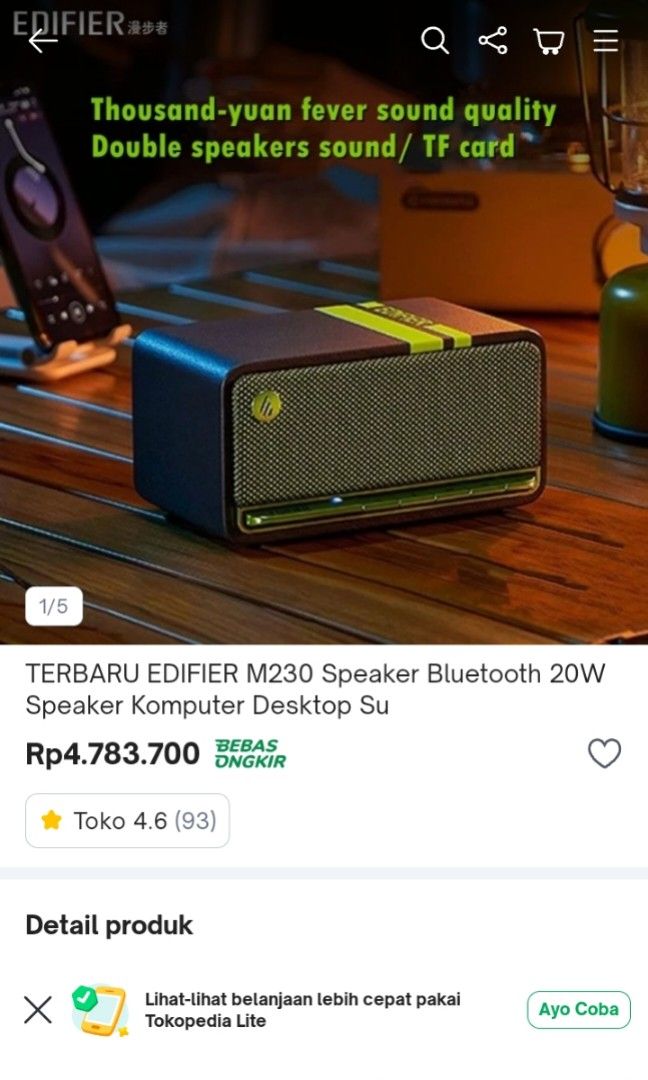 Edifier MP230 black original, Elektronik, Audio di Carousell