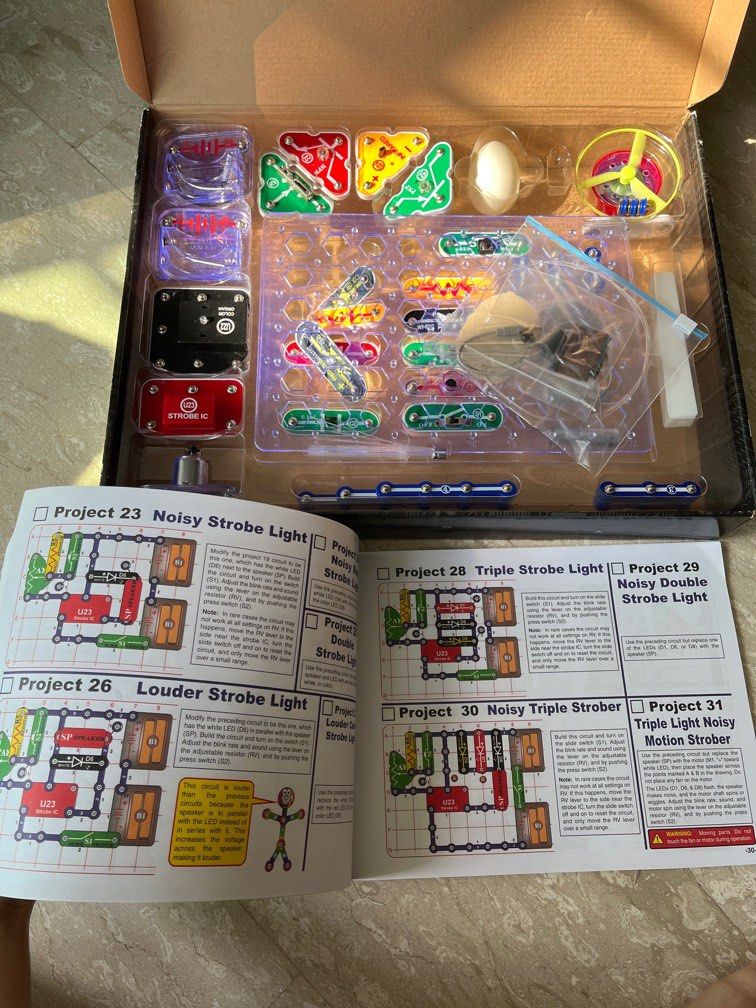 electricity circuit toy, Hobbies & Toys, Toys & Games on Carousell