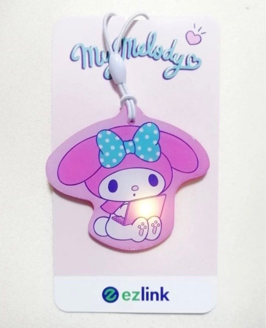 EZ-Link releases new My Melody LED SimplyGo charm from 20 Dec 2023, Everything Else on Carousell