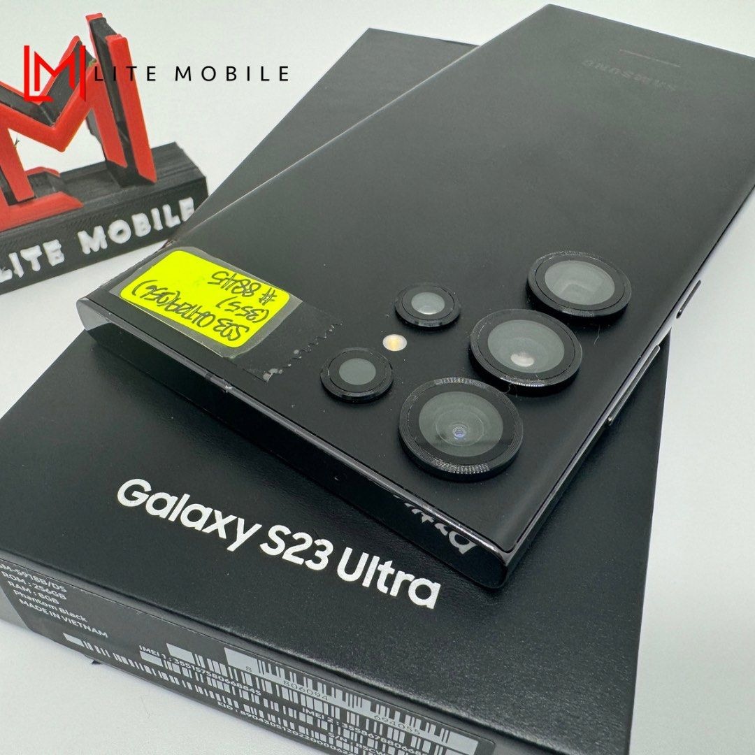 Galaxy S23 Ultra Phantom Black 256GB, Mobile Phones & Gadgets, Mobile ...