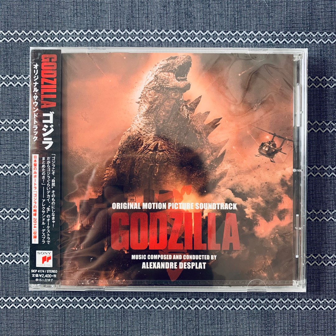 Godzilla - Original Motion Picture Soundtrack [Japan Edition] CD ...