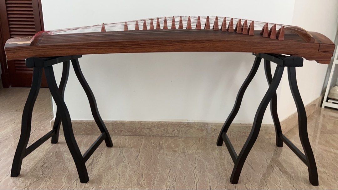 Guzheng (Japanese wood 135cm), Hobbies & Toys, Music & Media, Musical ...