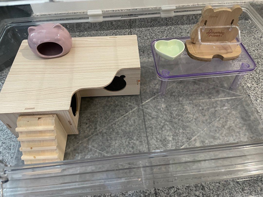 Hamster Acrylic Cage, Pet Supplies, Homes & Other Pet Accessories on ...