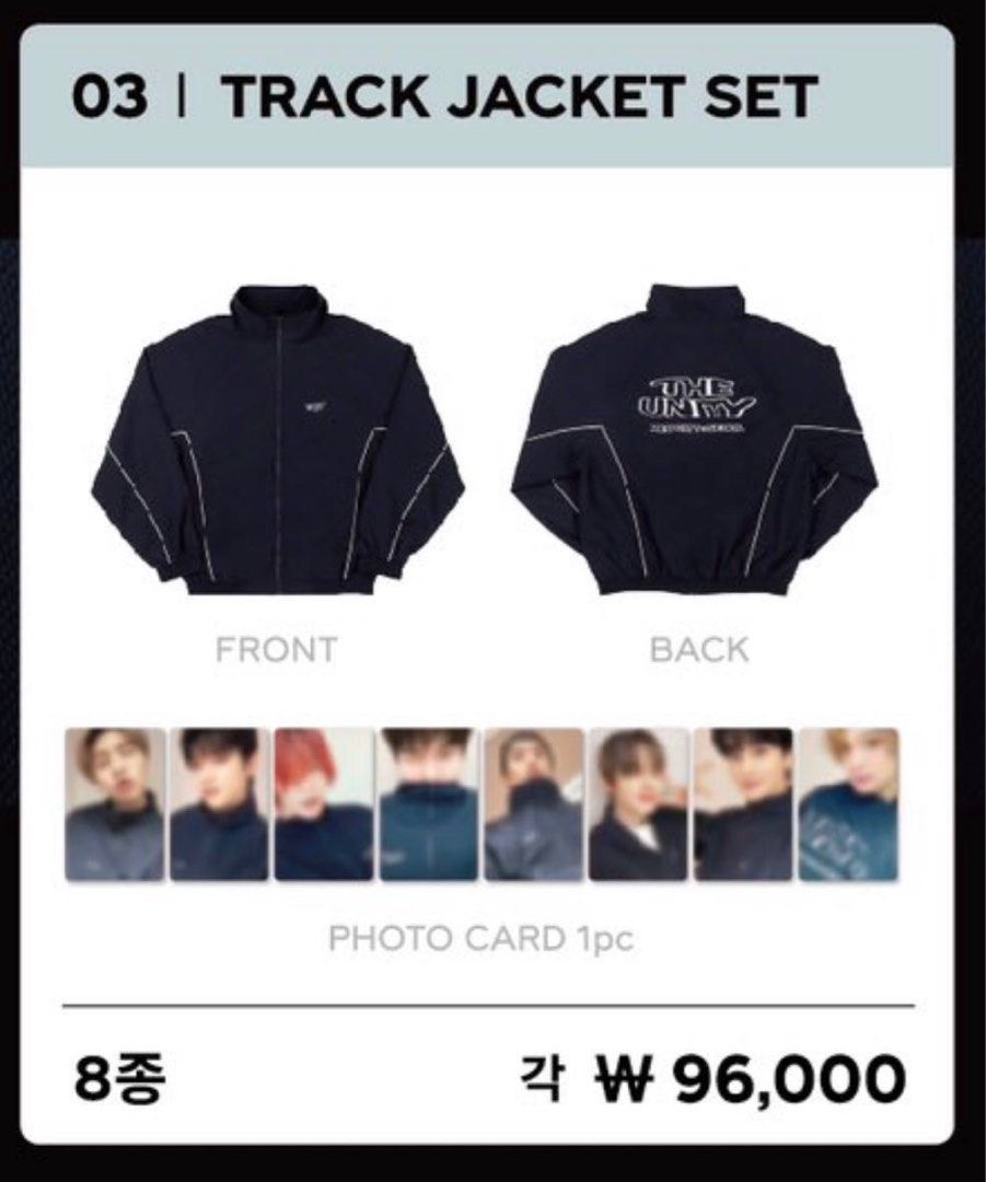 [incoming] WTS NCT 127 The Unity track jacket set 3rd tour neocity ...