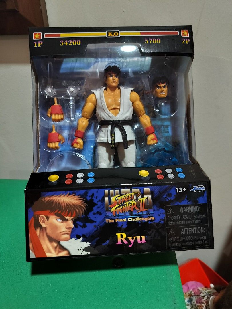 Jada Toys Street Fighter II - Ryu Player 1, Hobbies & Toys, Toys & Games on Carousell