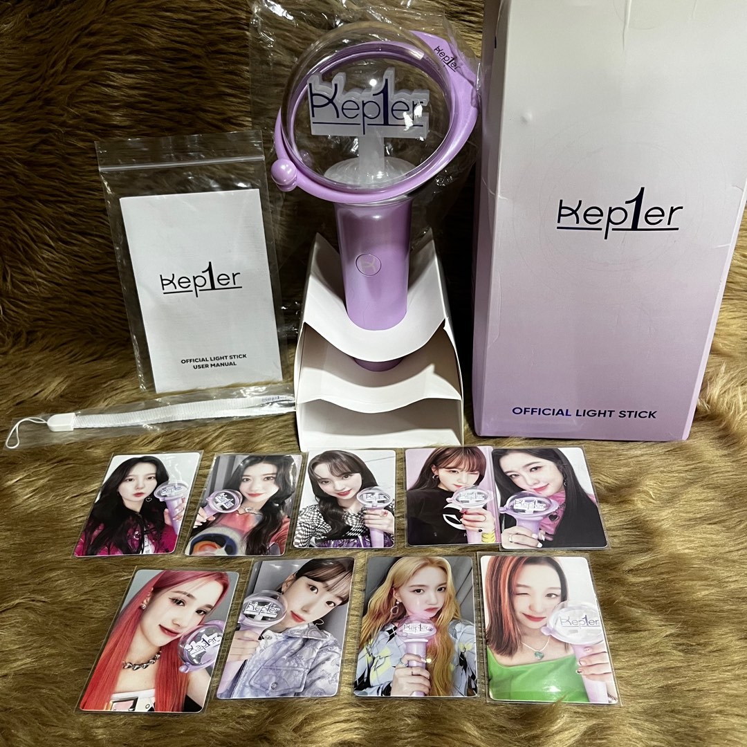 Kep1er Official Lightstick with Complete Photocards and Inclusions ...