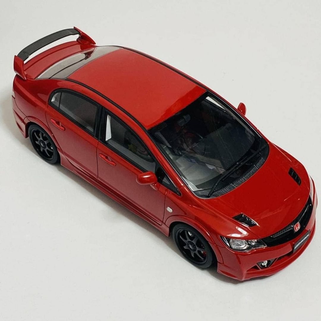 1/18 Kyosho Samurai Honda Civic Type R (FD2) Mugen RR à Milan Rouge ...