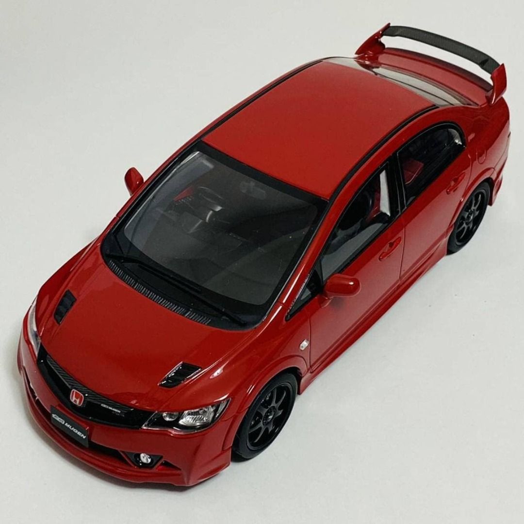 1/18 Kyosho Samurai Honda Civic Type R (FD2) Mugen RR à Milan Rouge ...