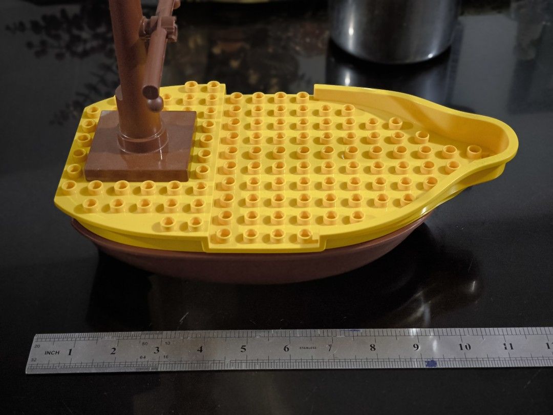 Lego Duplo Pirate Ship Hobbies And Toys Toys And Games On Carousell